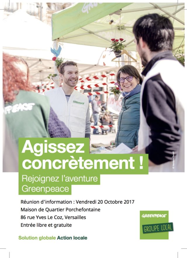 Présentation publique de Greenpeace le 20 octobre - Greenpeace France